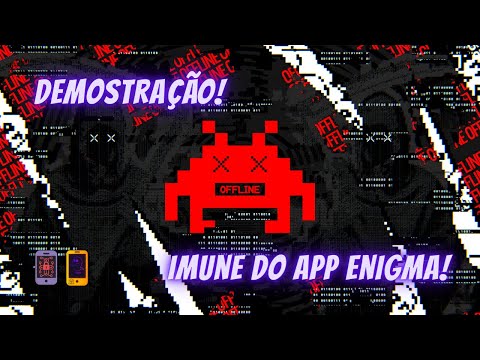 Demonstração do WhatsApp imune do aplicativo Enigma ( Trava ZAP👽🌌 ) - Especial 22K