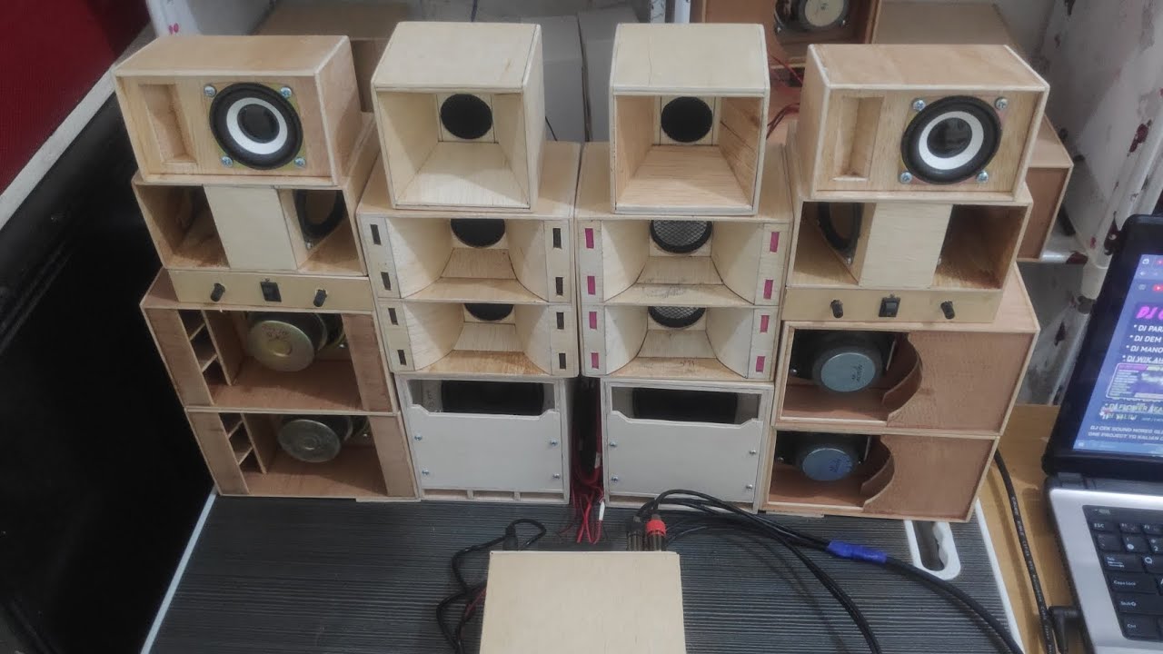Cek sound system miniatur part2 - YouTube