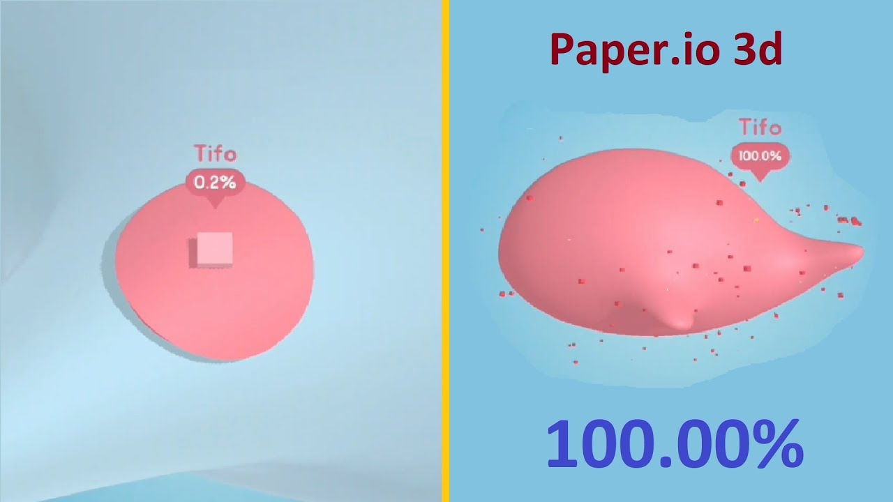 Paper.io 3d World Record 01:41Min - YouTube