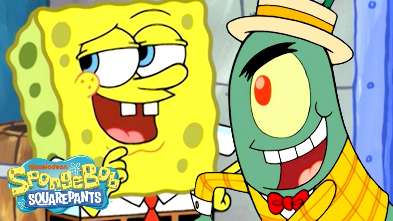 Plankton's Best & Worst Disguises 🥸 | SpongeBob - YouTube