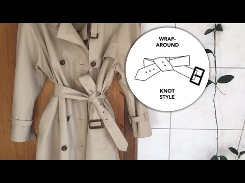 Trenchcoat hübsch binden | 5 Style-Trends