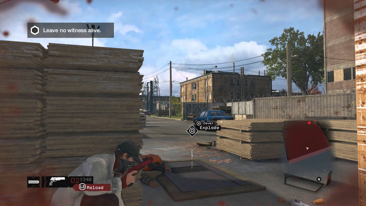 Watch Dogs - Blume Agent Outfit Pre-Order DLC - PS4 Gameplay - YouTube