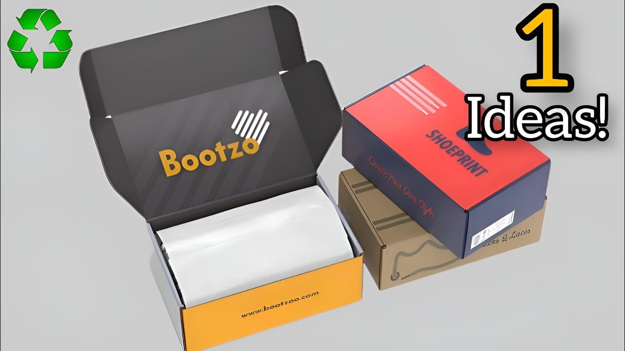 Do not throw away old boxes! A great way to reuse cardboard boxes♻️ ...