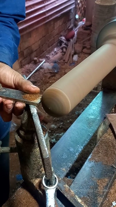 woodturning palm tree and making #woodworking #woodturning #shorts - YouTube