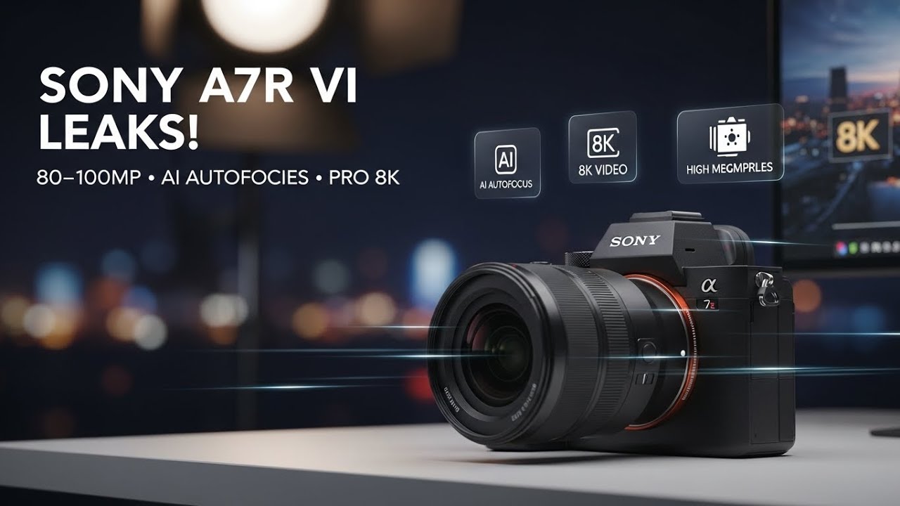 Sony A7R VI LEAKS Are Huge — 80–100MP Sensor, Next-Gen AI Autofocus ...