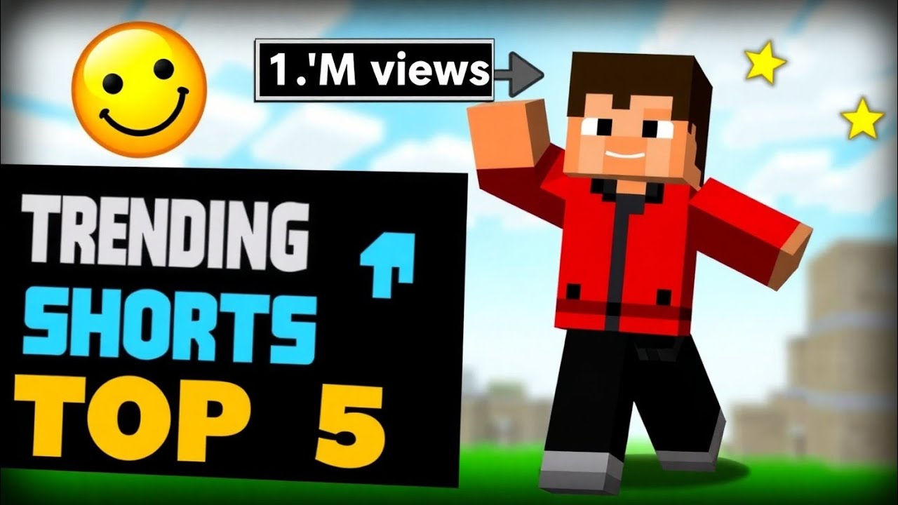 @MASTERXGAMING2381 TOP 5 MINECRAFT AMAZING TRENDING SHORTS - YouTube