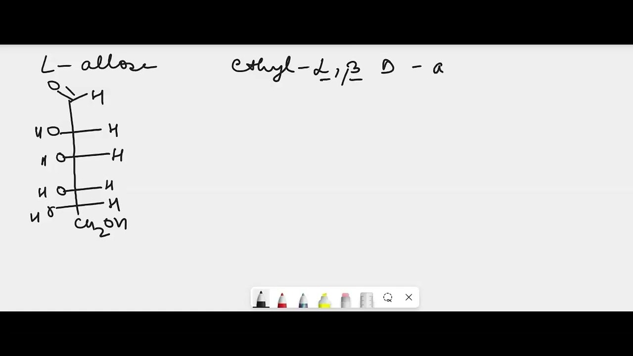 Allow the C3-epimer of glucose: Draw the Fischer Projection (open form ...