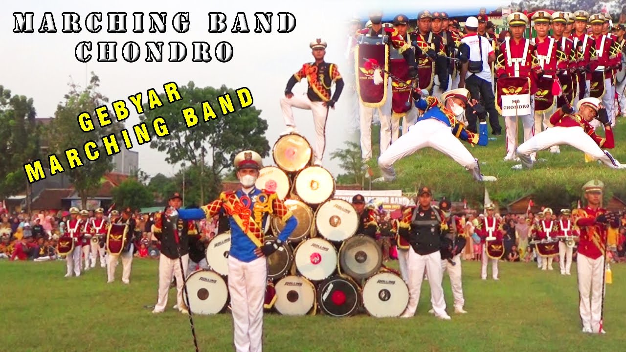 BIKIN GEGER !! Marching Band Chondro - Gebyar Marching Band Kabupaten ...