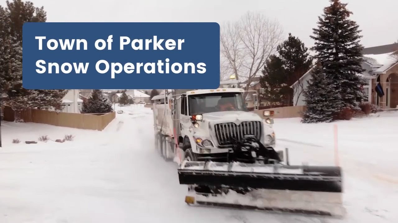 Parker Snow Operations 101 - YouTube