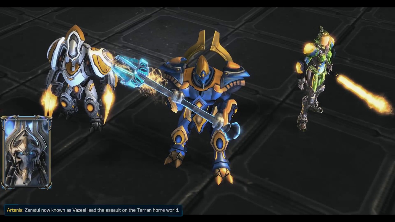 StarCraft 2: Noir Automata 00 - Under Siege - YouTube