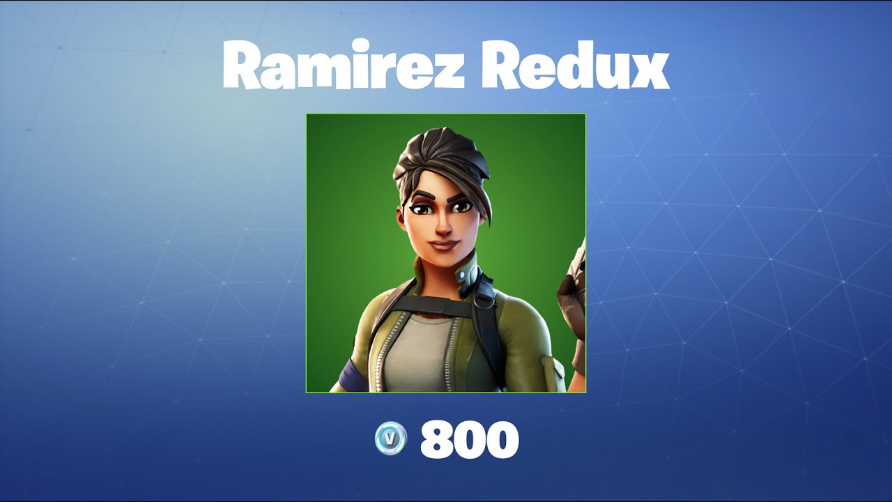 Ramirez Redux | Fortnite Outfit/Skin - YouTube