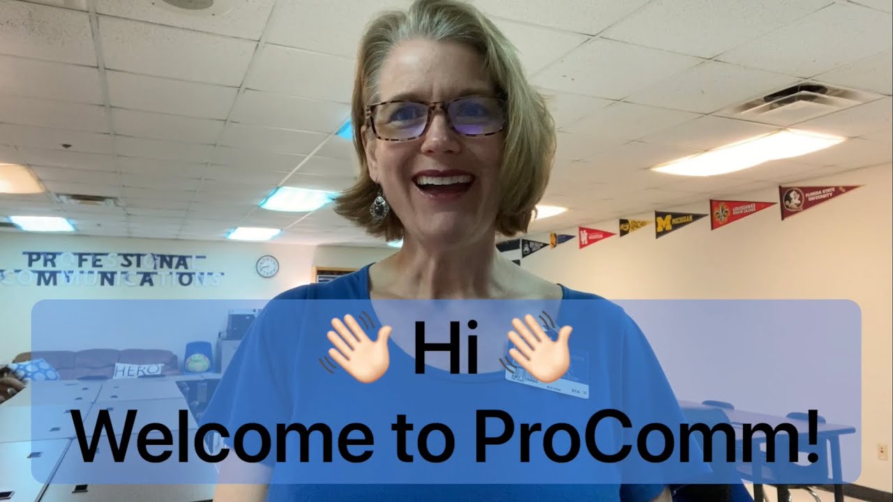 Welcome to ProComm (Fall 2020) - YouTube