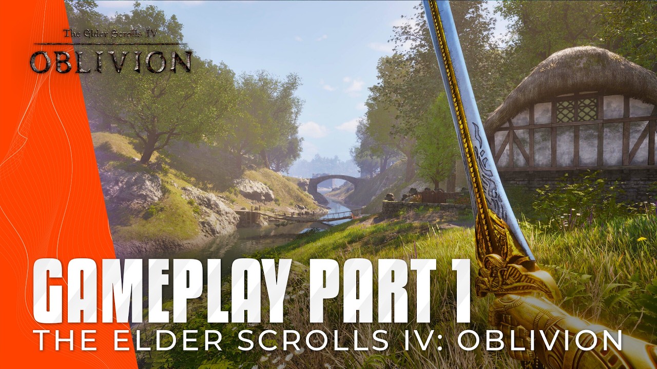 Oblivion Remastered Gameplay Walkthrough Part 1 In 4K - 32 Minutes Of ...