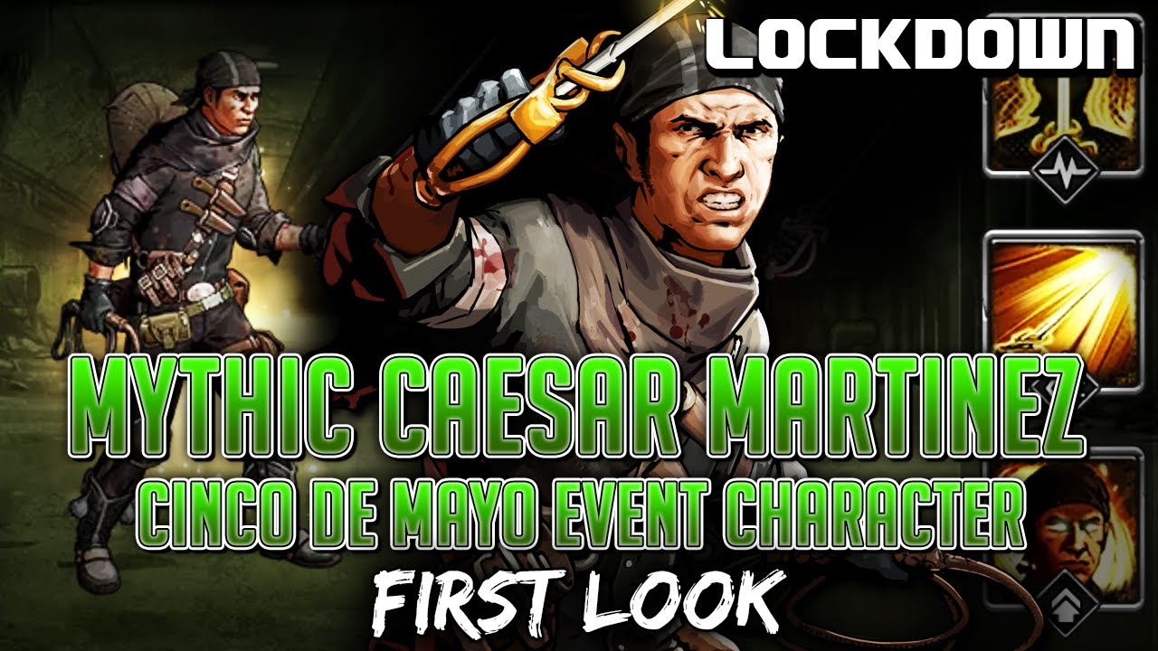 TWD RTS: Mythic Caesar Martinez, Cinco De Mayo Event Character! Walking ...