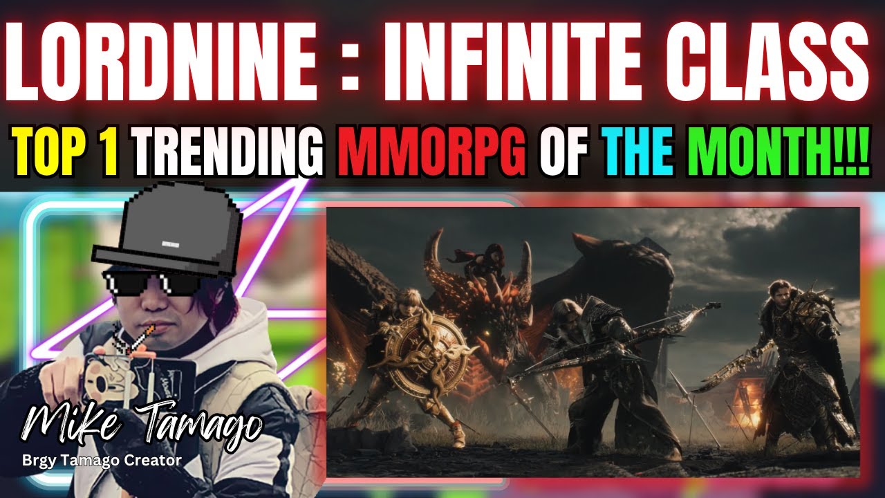 #1 MMORPG LORDNINE: Infinite Class Character and Server Reservation ...