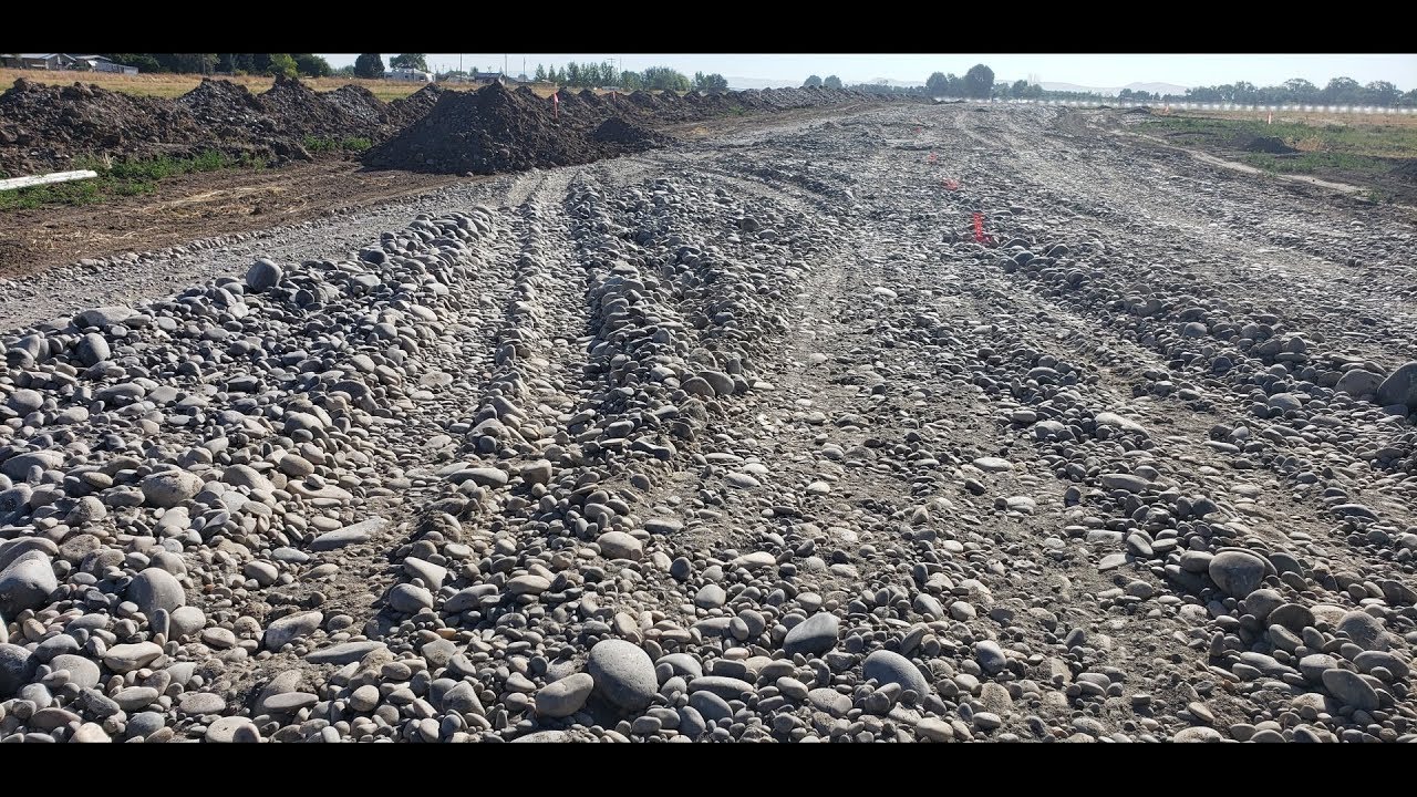 Subdivision Road Construction - YouTube