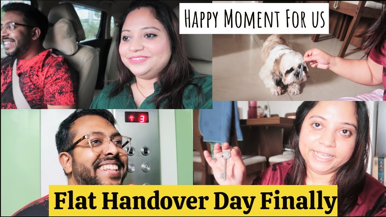 Flat Handover day vlog | Key handover for our new flat - YouTube