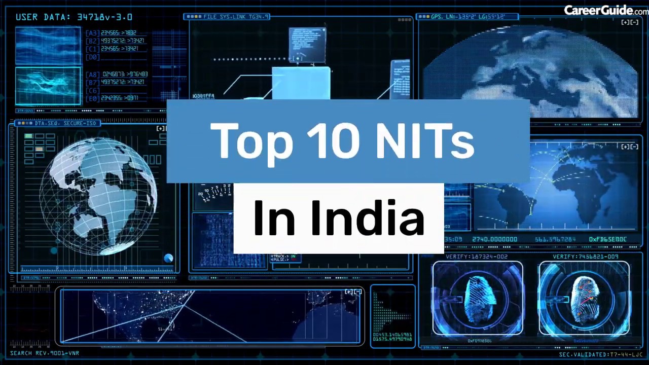 Top 10 NITs in India - YouTube