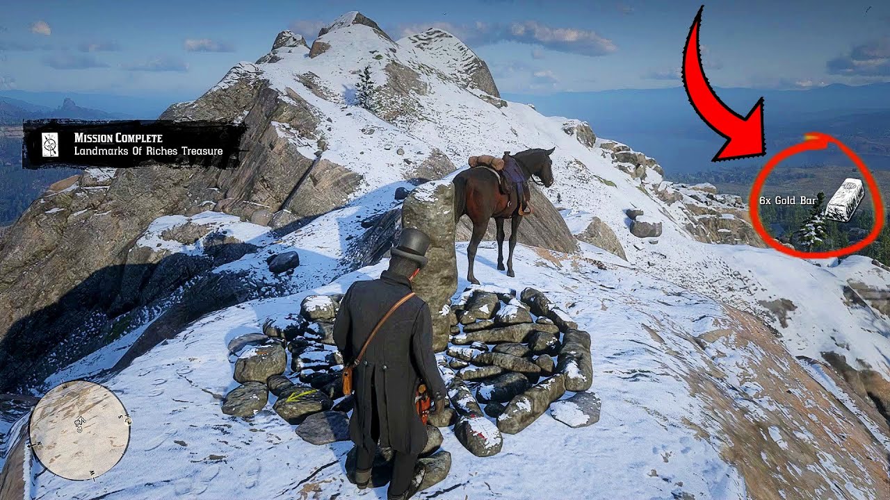 SECRET Treasure Location Worth More Than 3000$ In Red Dead Redemption 2 ...