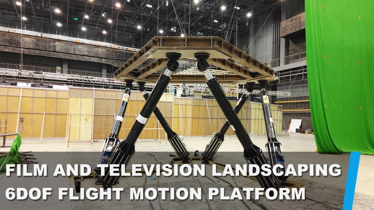 Large-scale 6DOF Flight motion platform for film and television landscaping use - YouTube