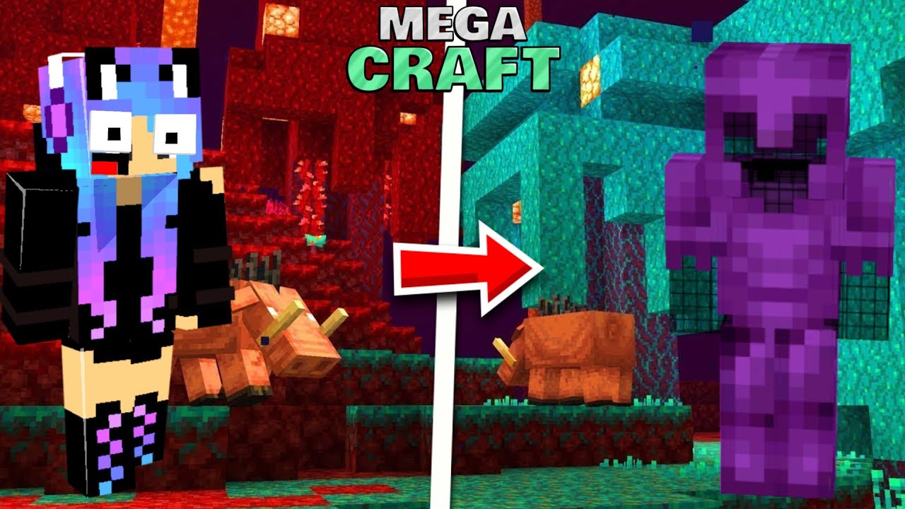 O buraco é mais embaixo 🌋 MegaCraft #4 - YouTube
