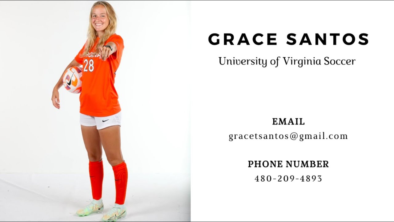 Grace Santos Soccer Highlights - YouTube