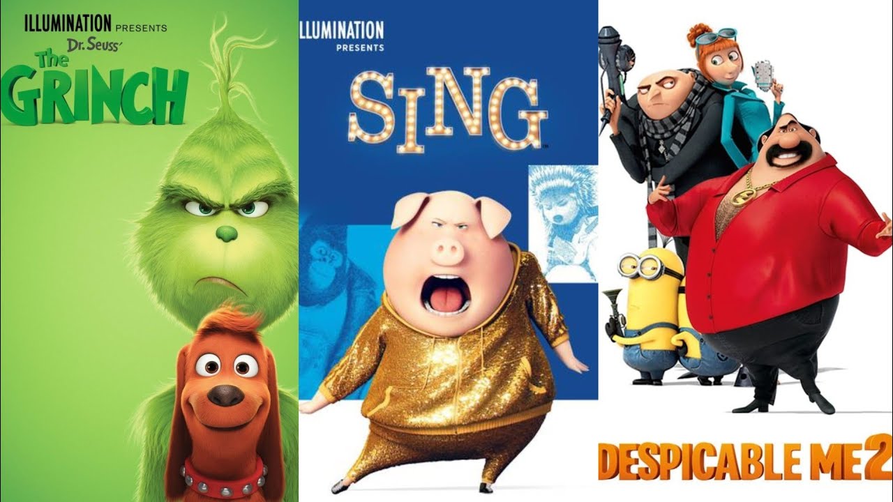 Ranking of all the Illumination films - YouTube
