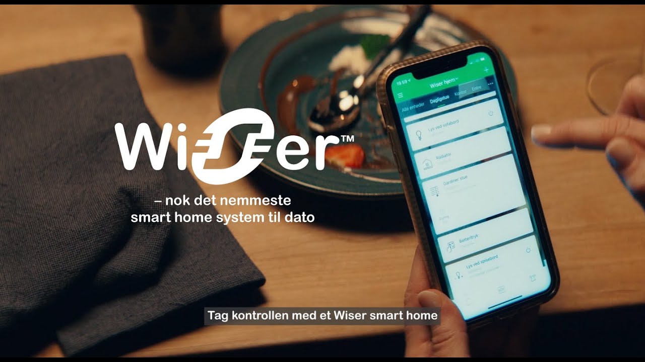Wiser smart home-system – Ånden i glasset | Schneider Electric - YouTube