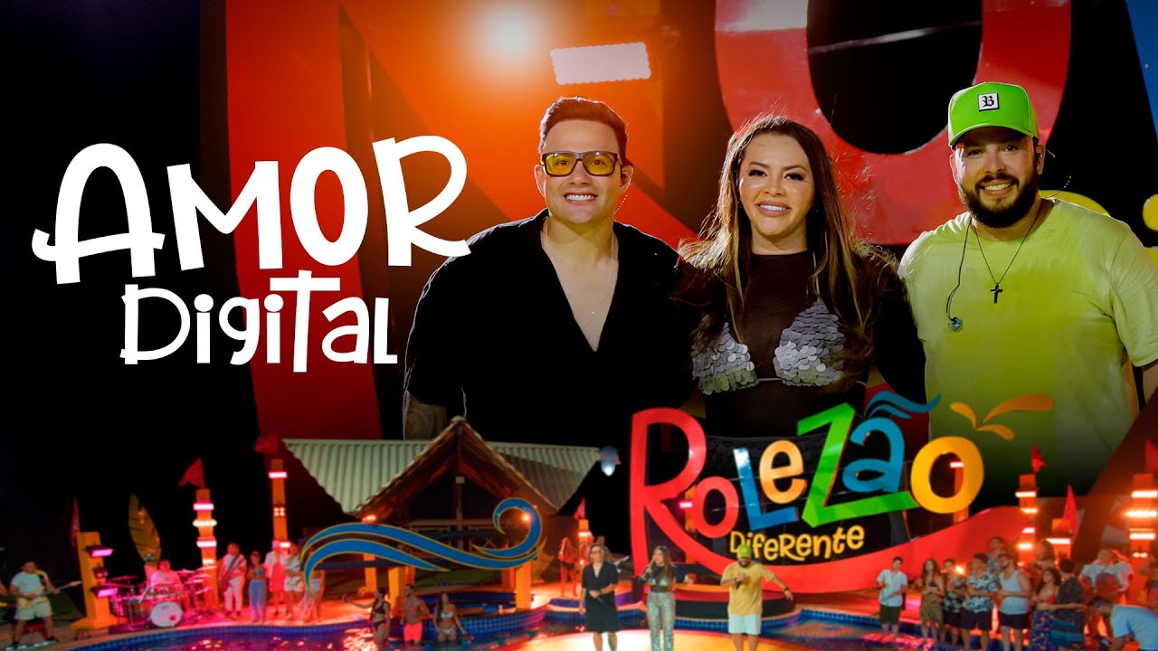 Gustavo Moura e Rafael - Amor Digital - Part. Márcia Fellipe (Ao Vivo) - YouTube Music