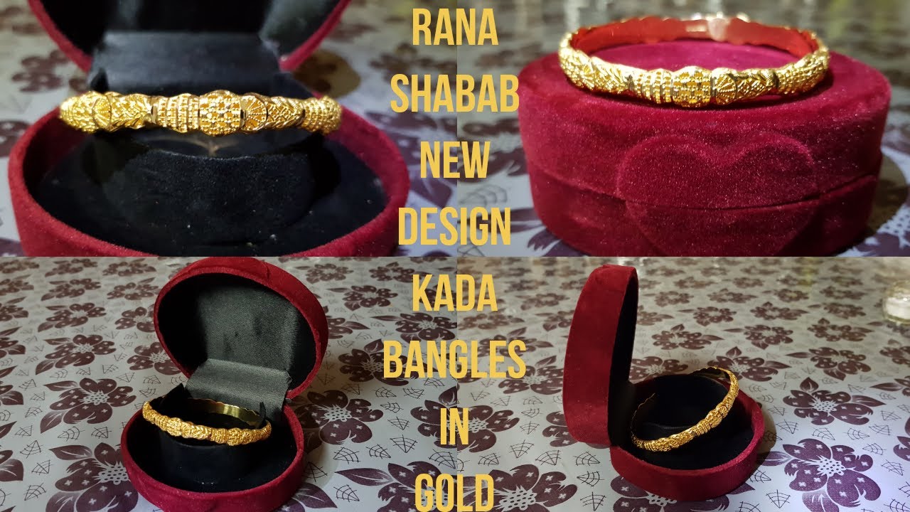 Latest Designer Gold BANGLE | bangles Designe in gold | Latest Light ...