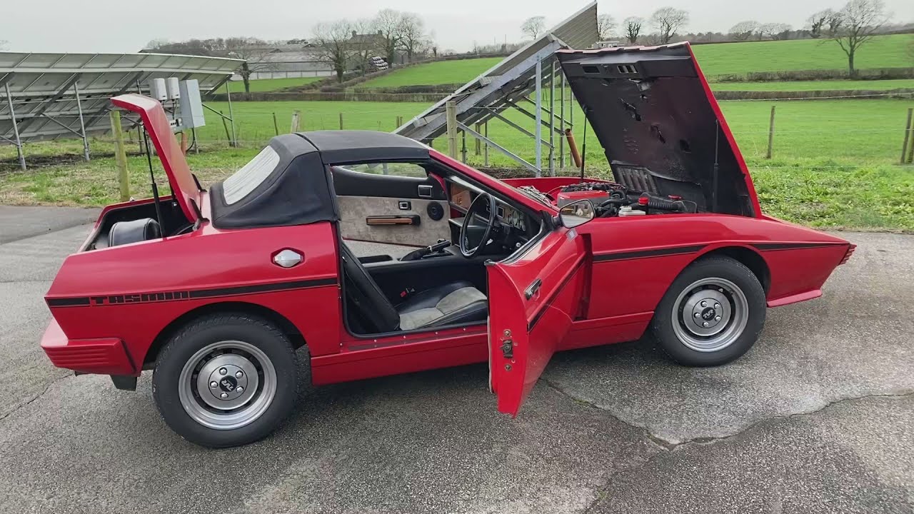 1981 TVR Tasmin walk around - interior - YouTube