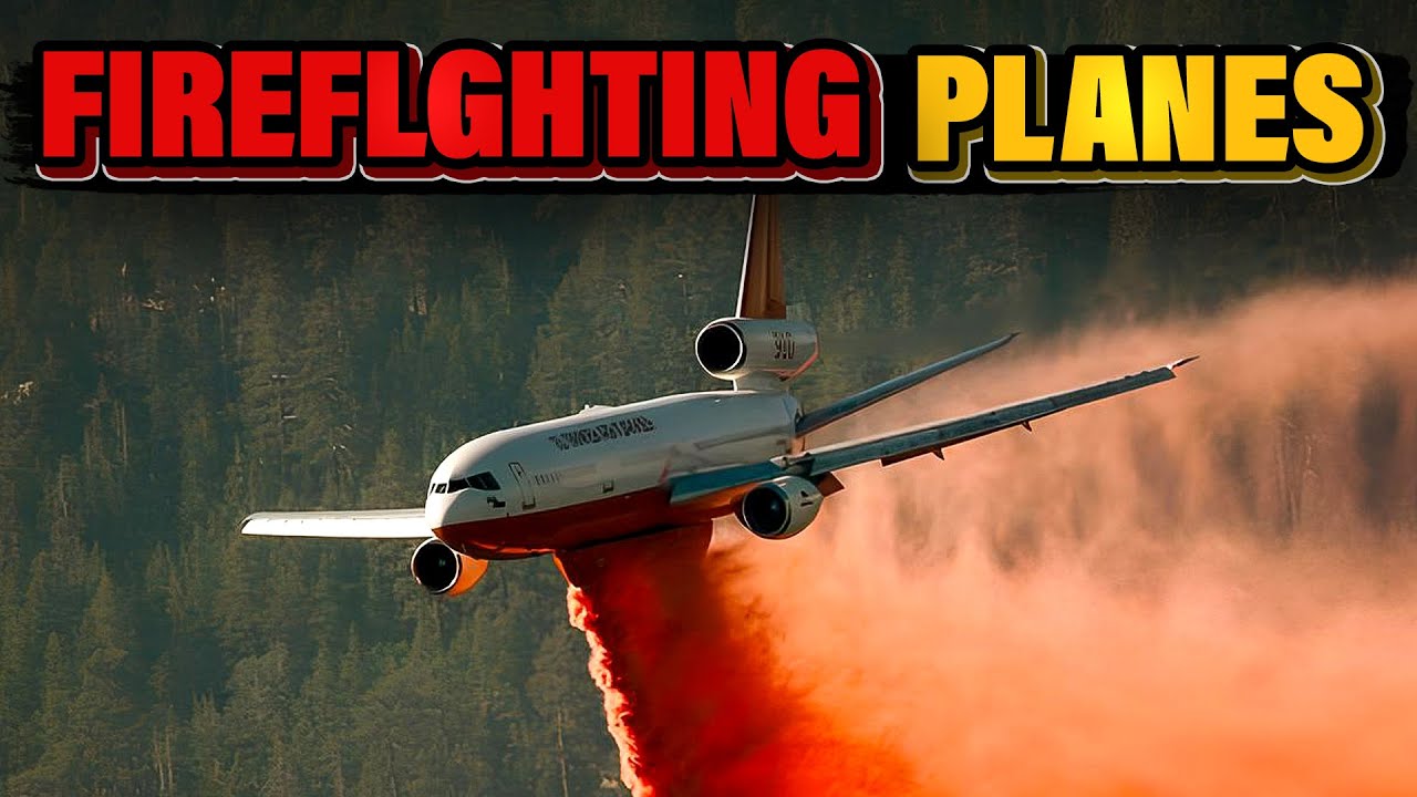 10 Insane Firefighting Airplanes - YouTube