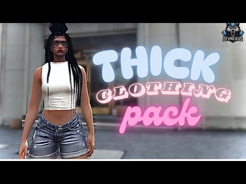 Fivem Thick Female Clothing Packs - YouTube