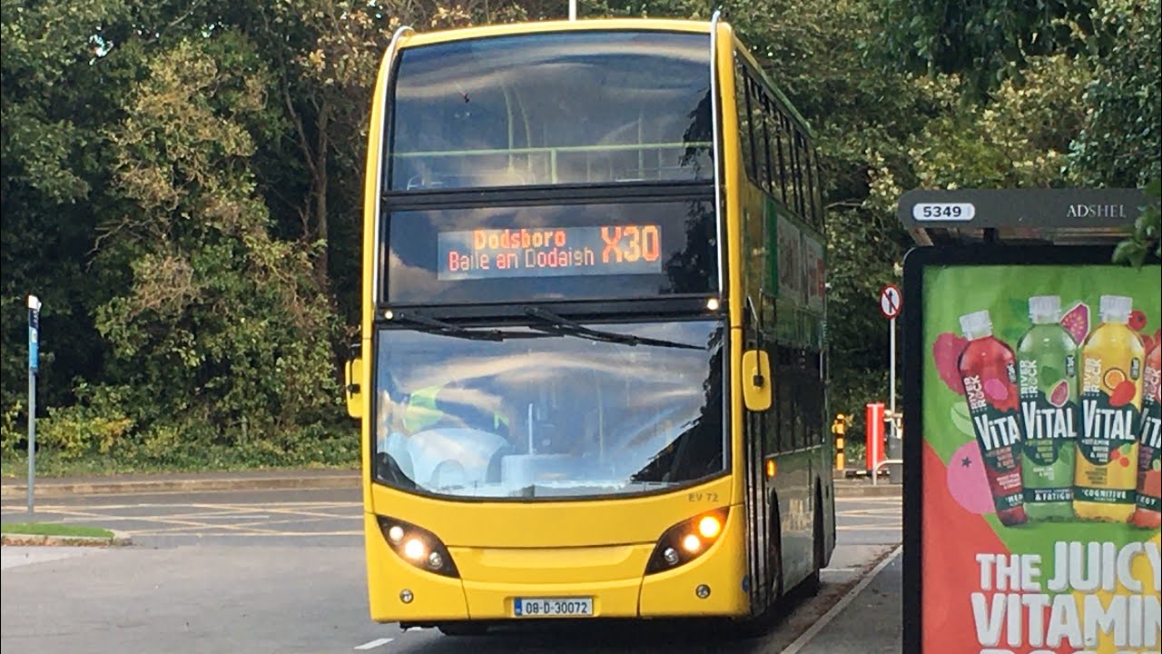 Dublin Bus | ADL Enviro400 Volvo B9TL EV72 | Route X30 to Dodsboro ...