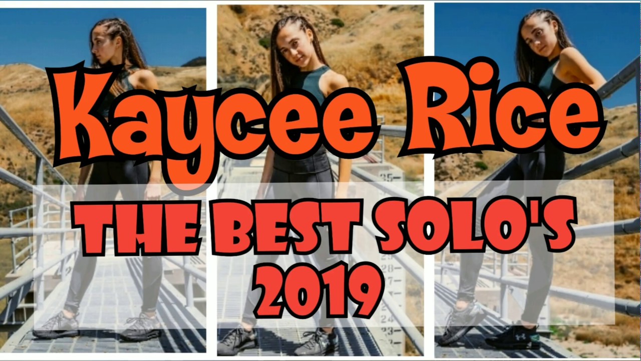 Kaycee Rice - the best solo's 2019! - YouTube