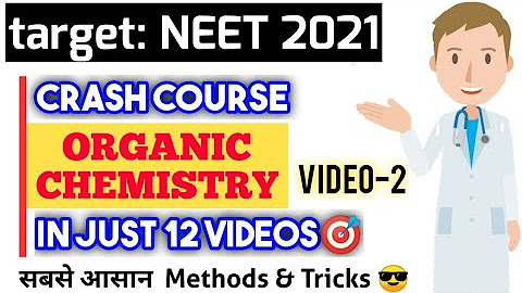 CRASH COURSE- Organic Chemistry - YouTube