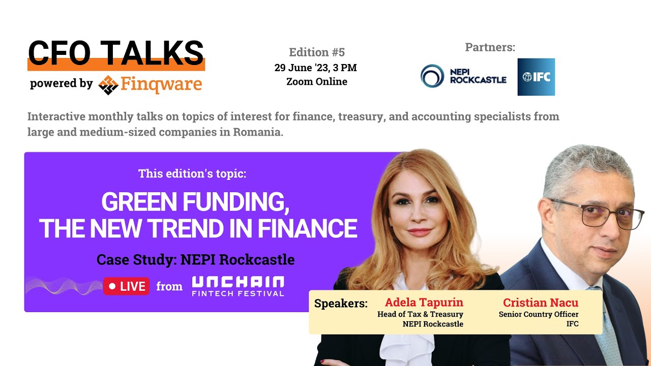 CFO Talks #5: Green Funding - The New Trend in Finance - YouTube