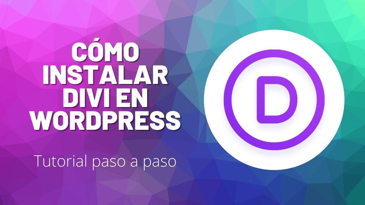 Tutorial DIVI en Español: Cómo instalar el constructor DIVI en Wordpress 2021 - YouTube