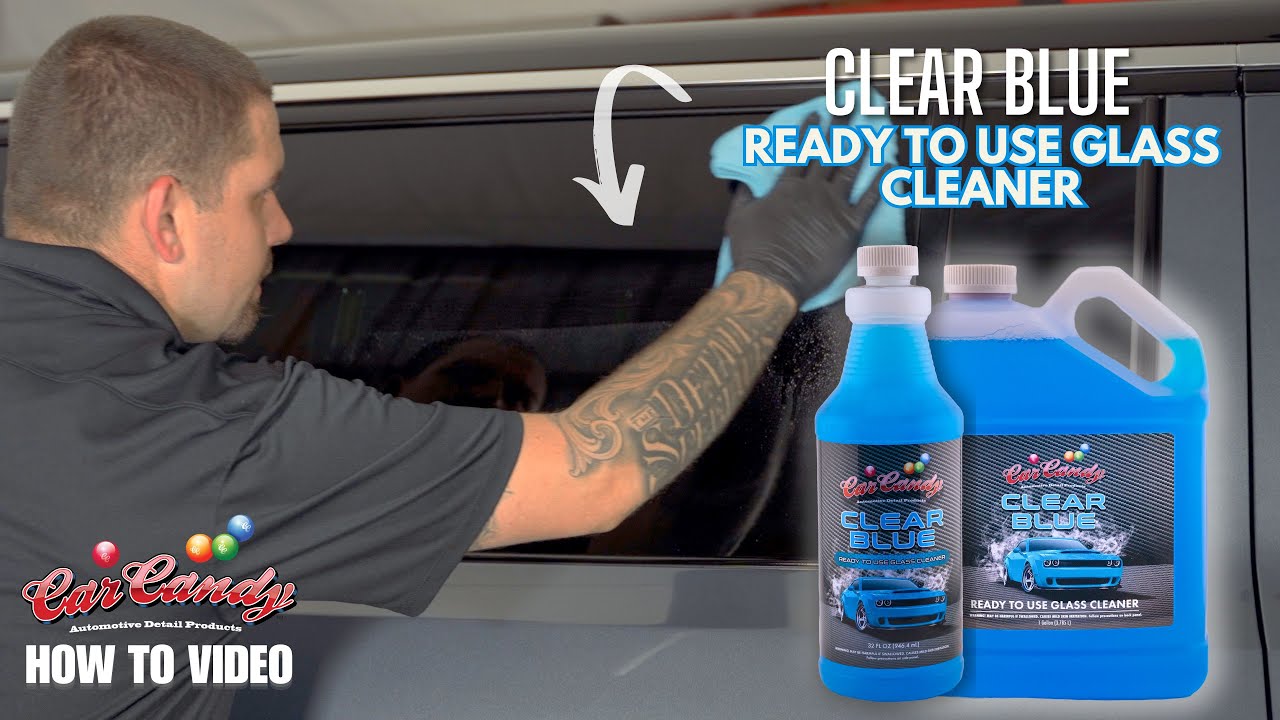 Clear Blue: Ready To Use Glass Cleaner - YouTube