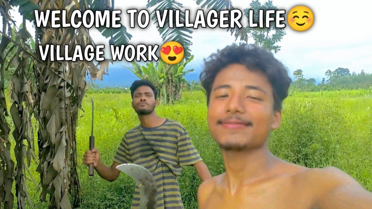 VILLAGERS LIFE ☺ AND VILLAGE WORKS ARE REALLY SO ENERGETIC💪😎 - YouTube