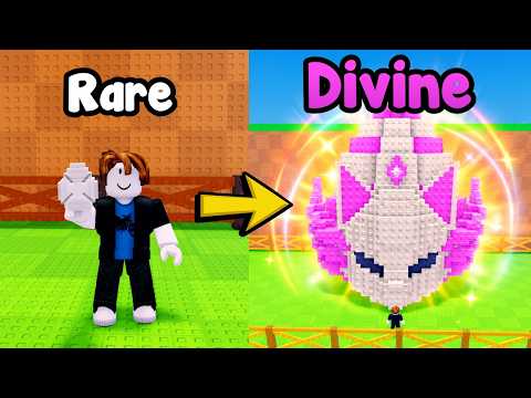 I Started Over And Stole Rarest Divine Egg In Roblox Steal An Egg!