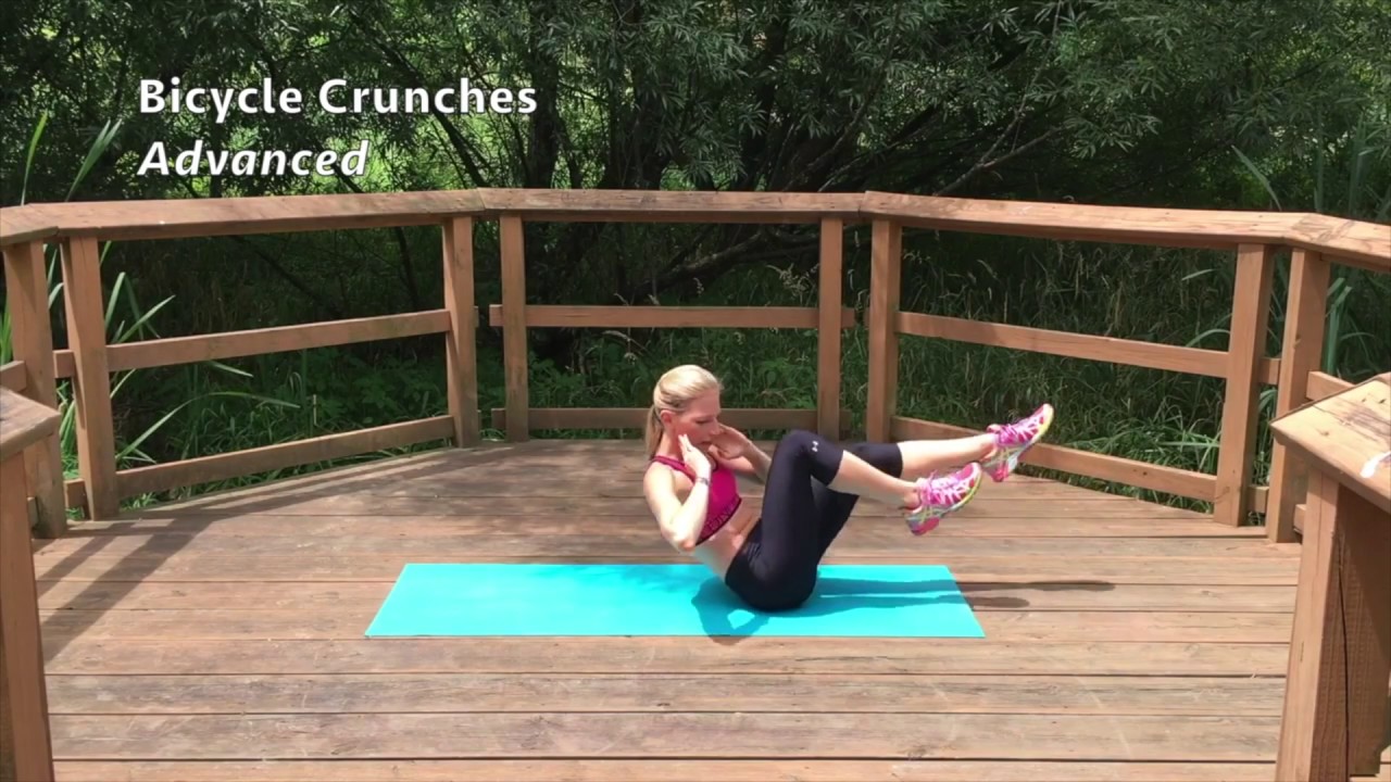 Bicycle Crunches - YouTube