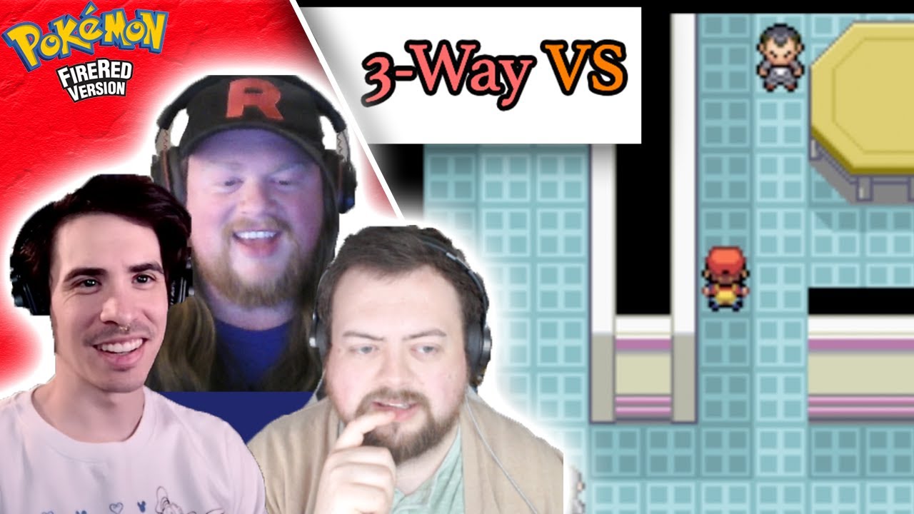 Comfortable in 1st Place! | Pokemon FireRed 3 Way Versus - 26 - YouTube
