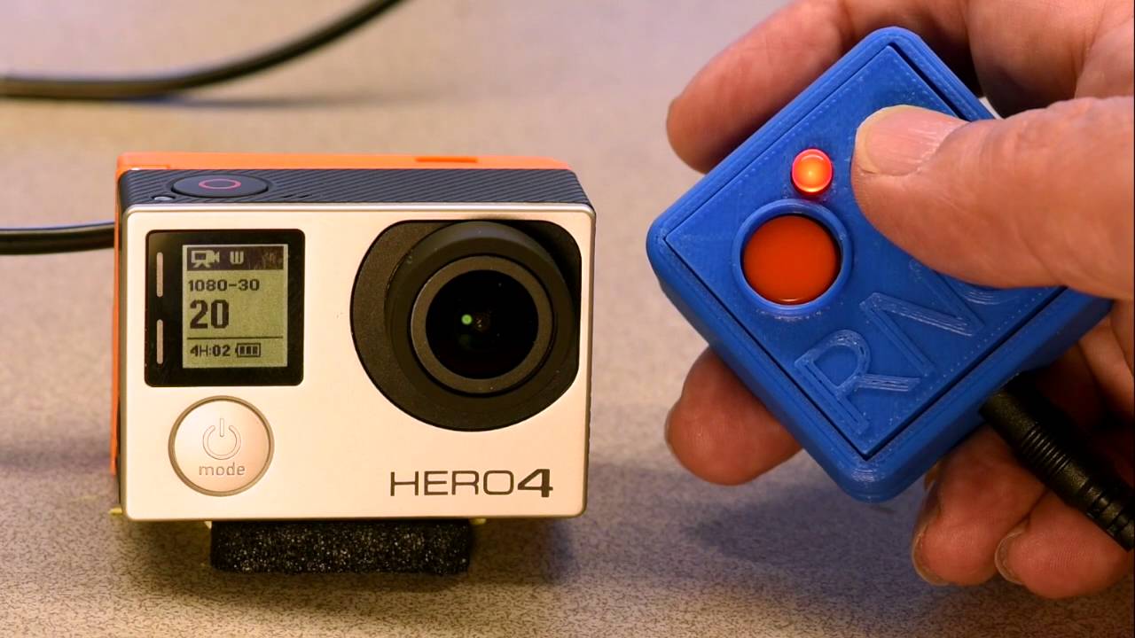 Remote Control BacPac for GoPro Hero 4--The Wired Remote - YouTube