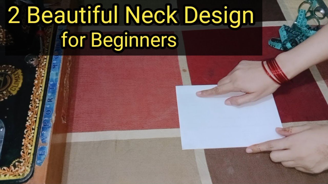 2 Beautiful Neck Design Cutting Trick for Beginners - YouTube