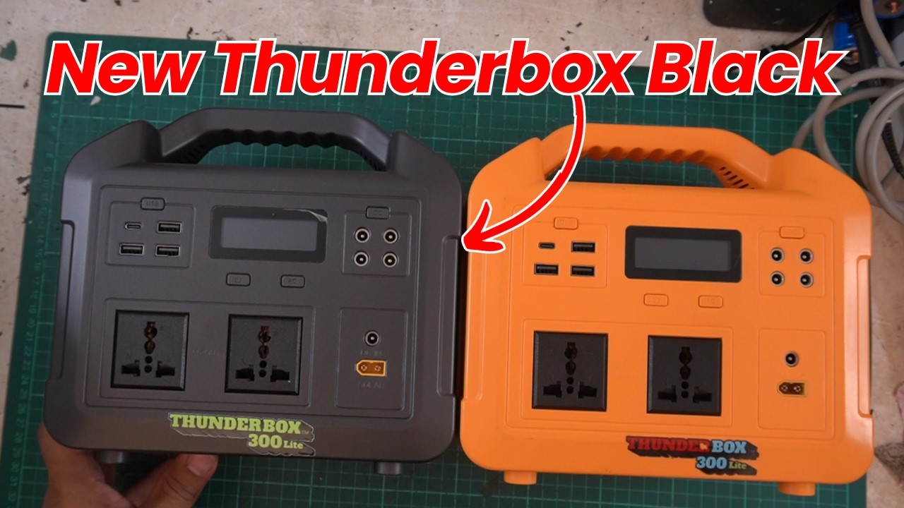 Thunderbox 300 Lite Unboxing - New Black Series version! - YouTube