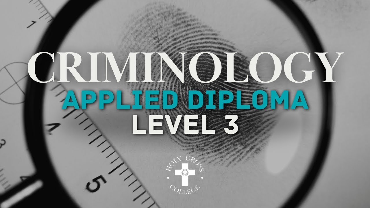 Criminology at Holy Cross College, presented by Katie Palfrey - YouTube