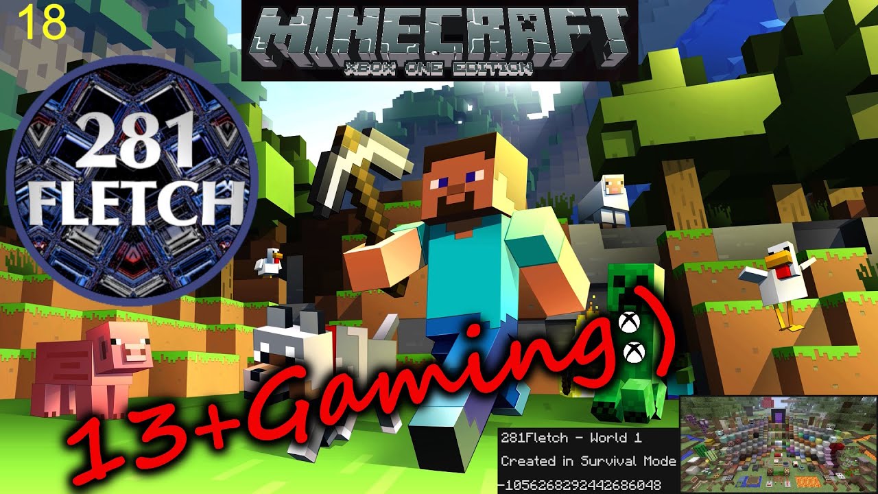 World 1. /18 MINECRAFT - Xbox One Version - XBOX SERIES S - YouTube