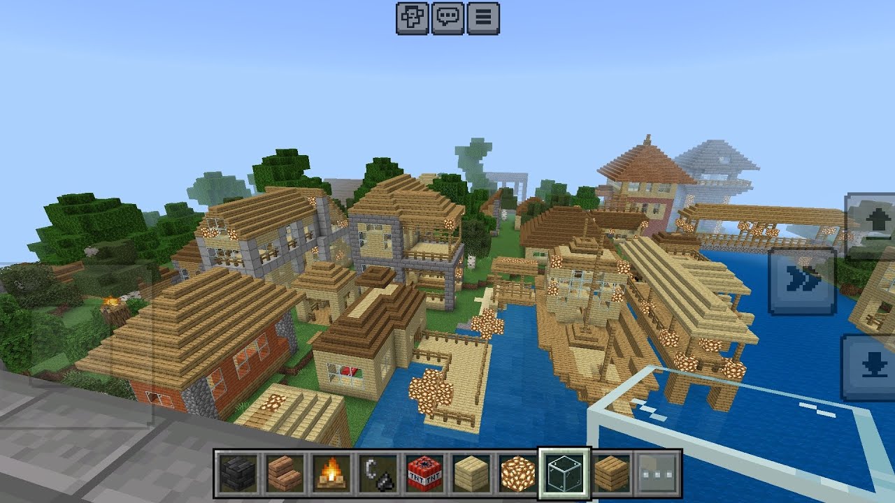 9. Minecraft - Progress pembangunan desa 🤧 - YouTube