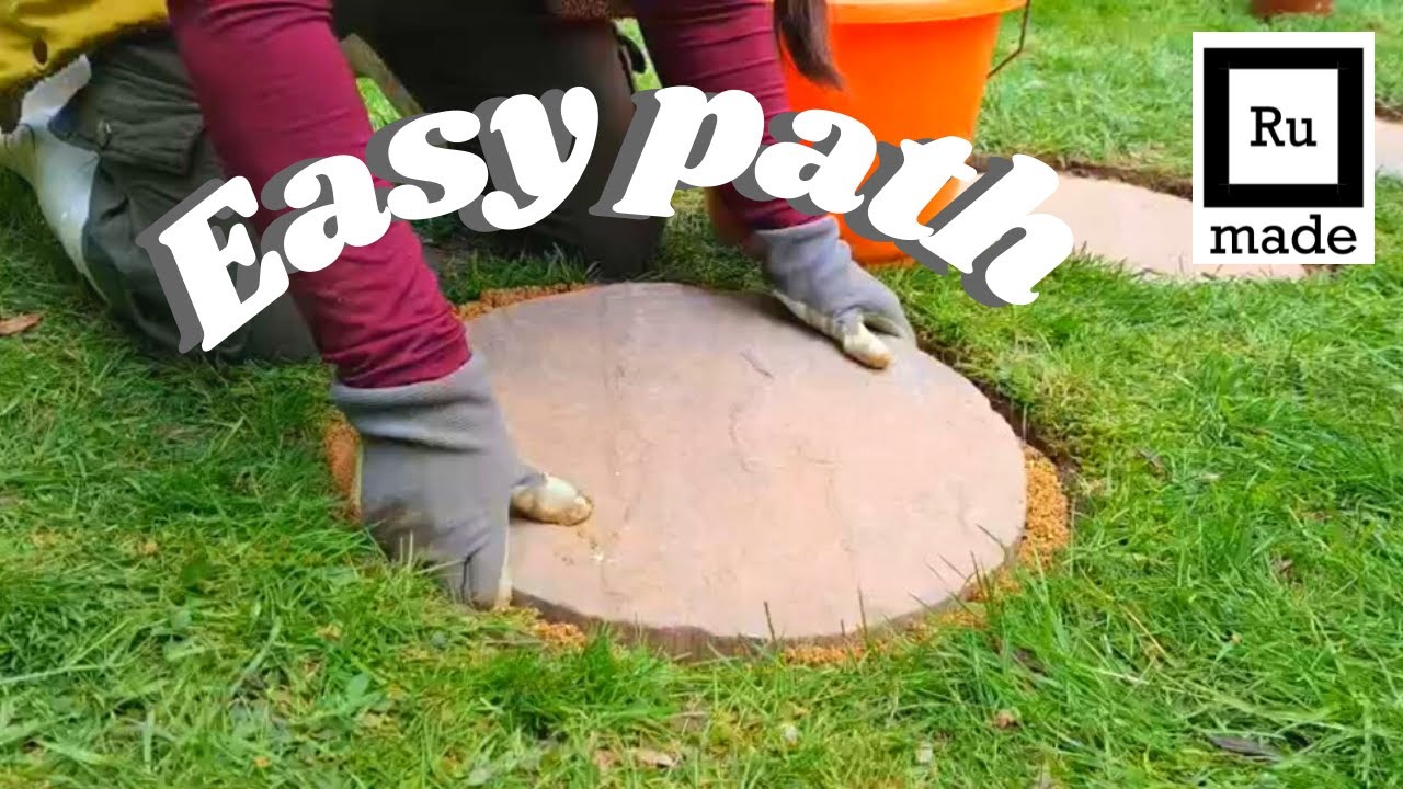 Installing stepping stones is easier than you think! - YouTube